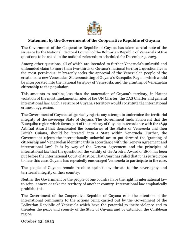 Guyana Consulate Toronto